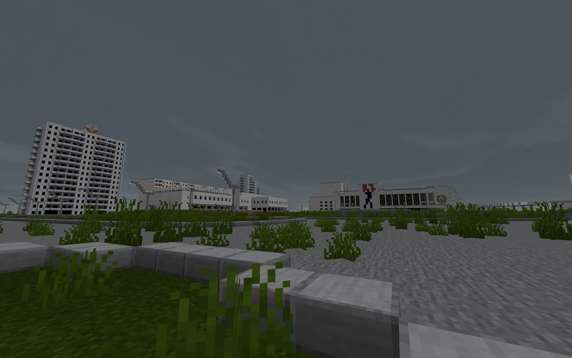 Pripyat 1990 preview Minecraft Map