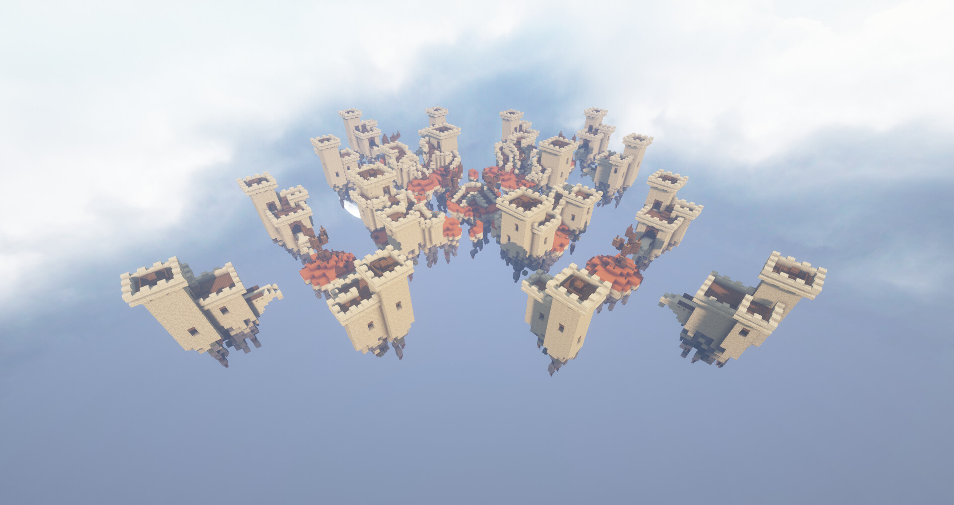 Desert Castle - Skywars [MAP] Minecraft Map