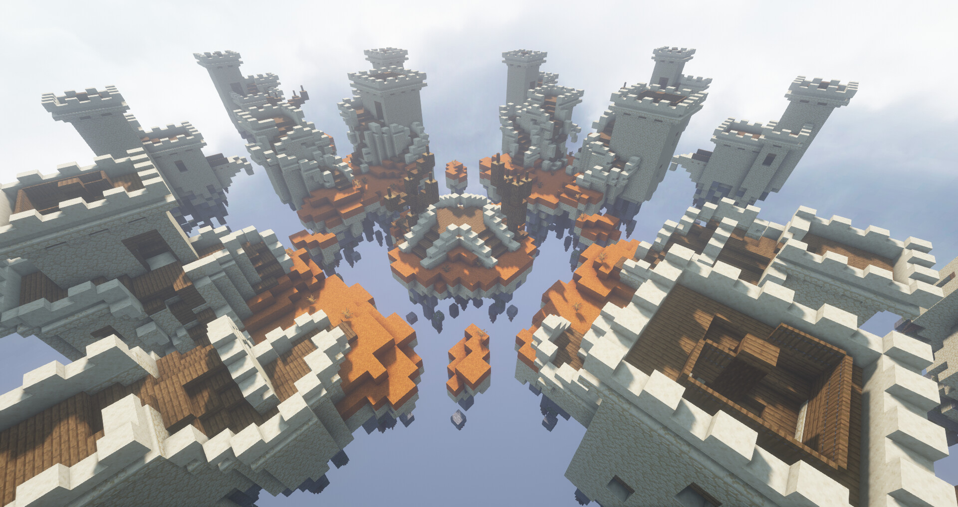 Desert Castle - Skywars [MAP] Minecraft Map