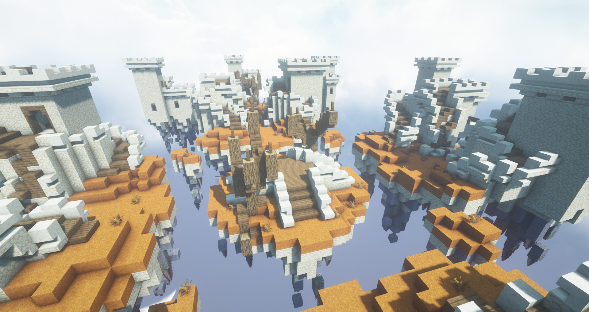 Desert Castle - Skywars [MAP] Minecraft Map