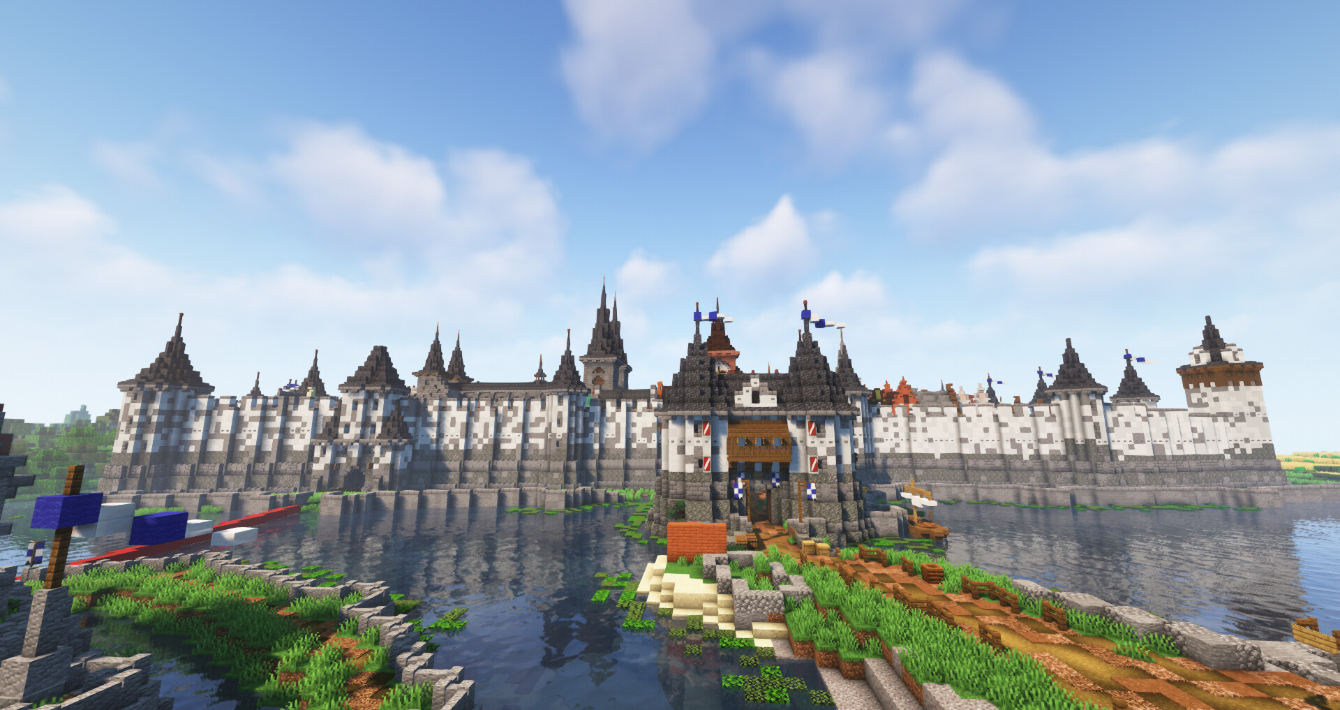 Olterbeck Medieval Canal City Minecraft Map