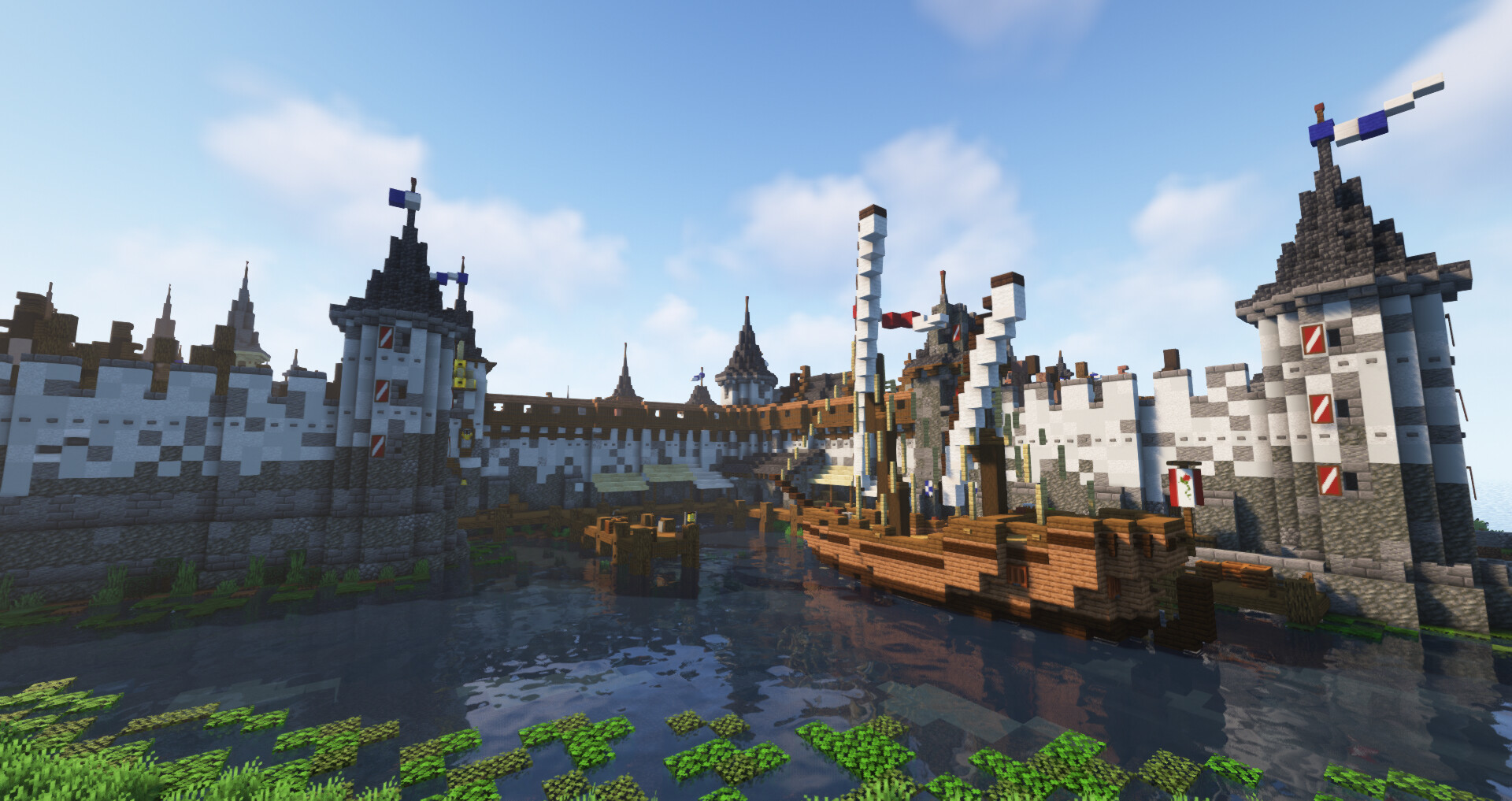 Olterbeck Medieval Canal City Minecraft Map