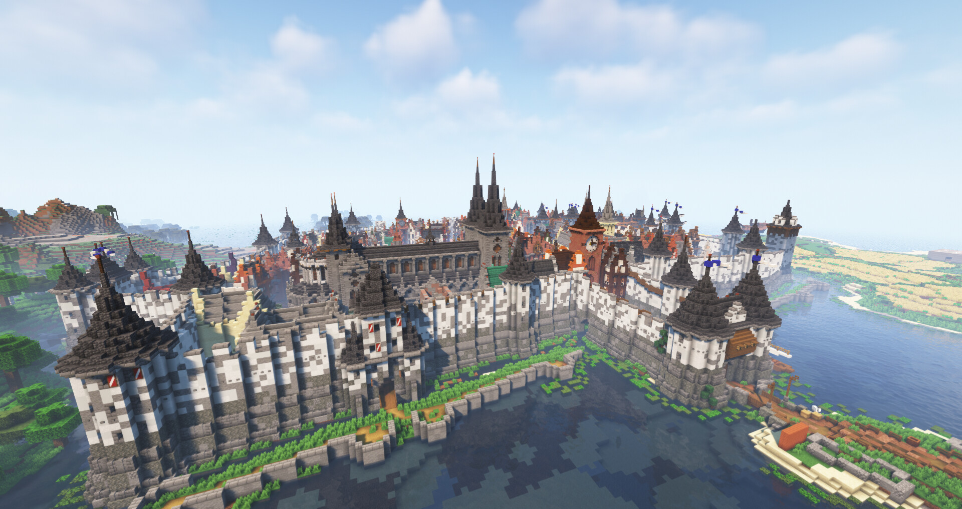 Olterbeck Medieval Canal City Minecraft Map