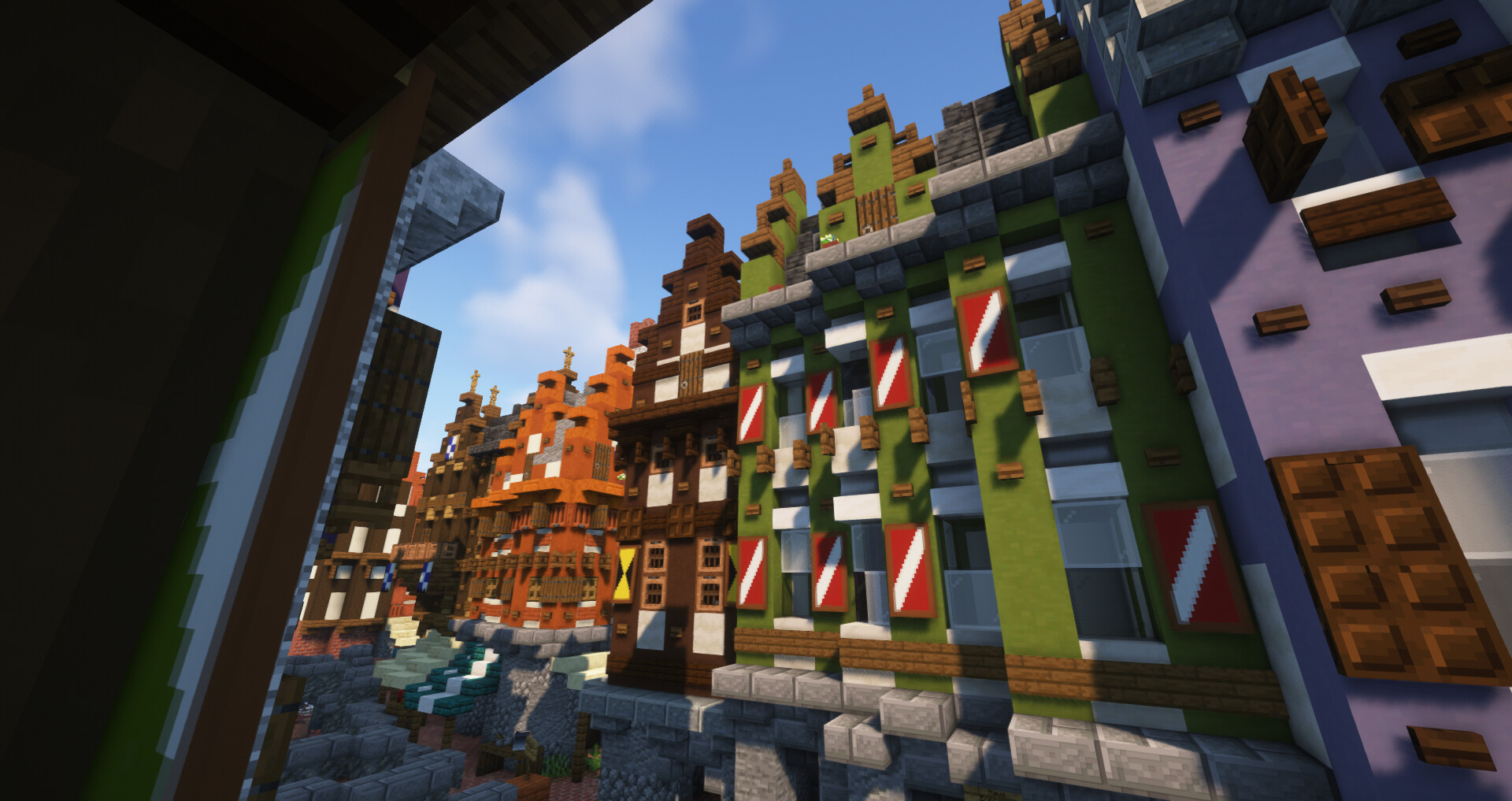 Olterbeck Medieval Canal City Minecraft Map