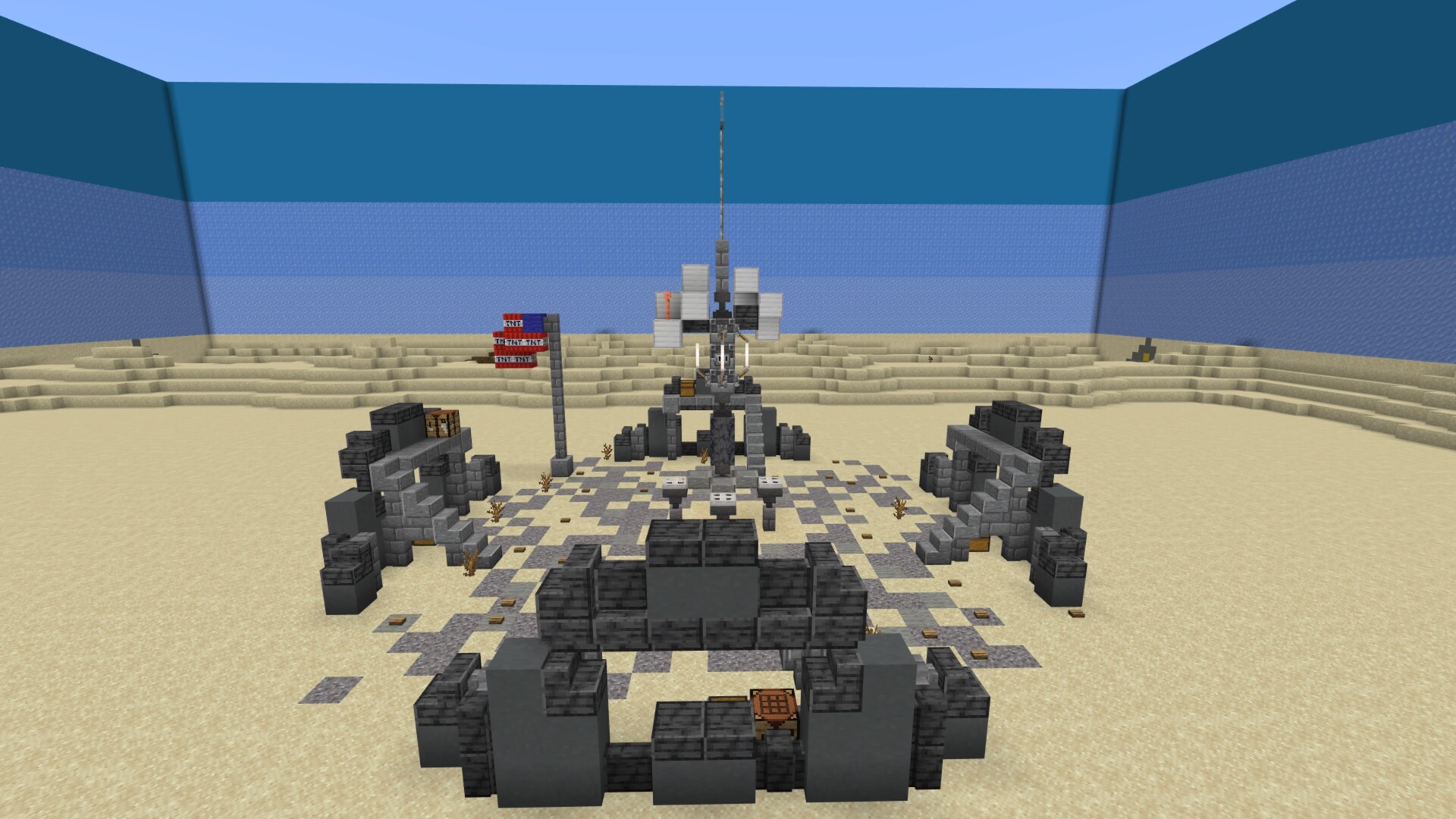 Fallout 3 Enclave Camp Minecraft Map