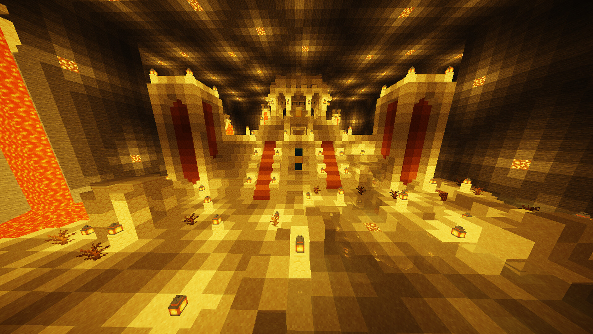 The Temple Of Lord's (Adventure Map) Minecraft Map