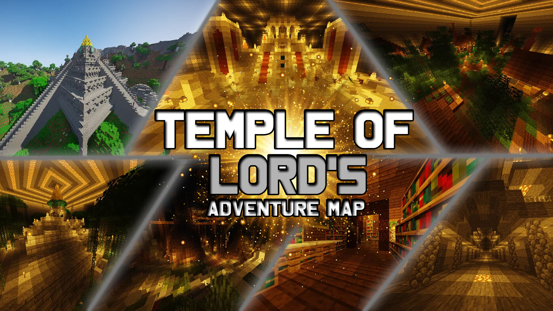 The Temple Of Lord's (Adventure Map) Minecraft Map