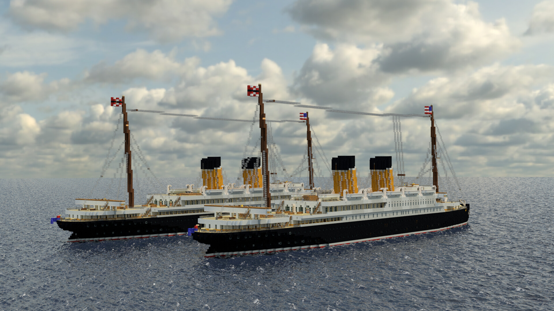 Belfast Class Java and Bedrock Minecraft Map