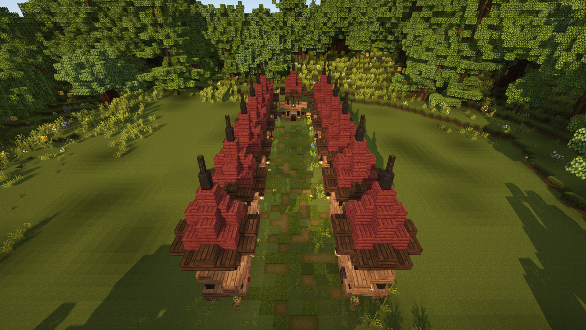 Villager Trading Hall Minecraft Map