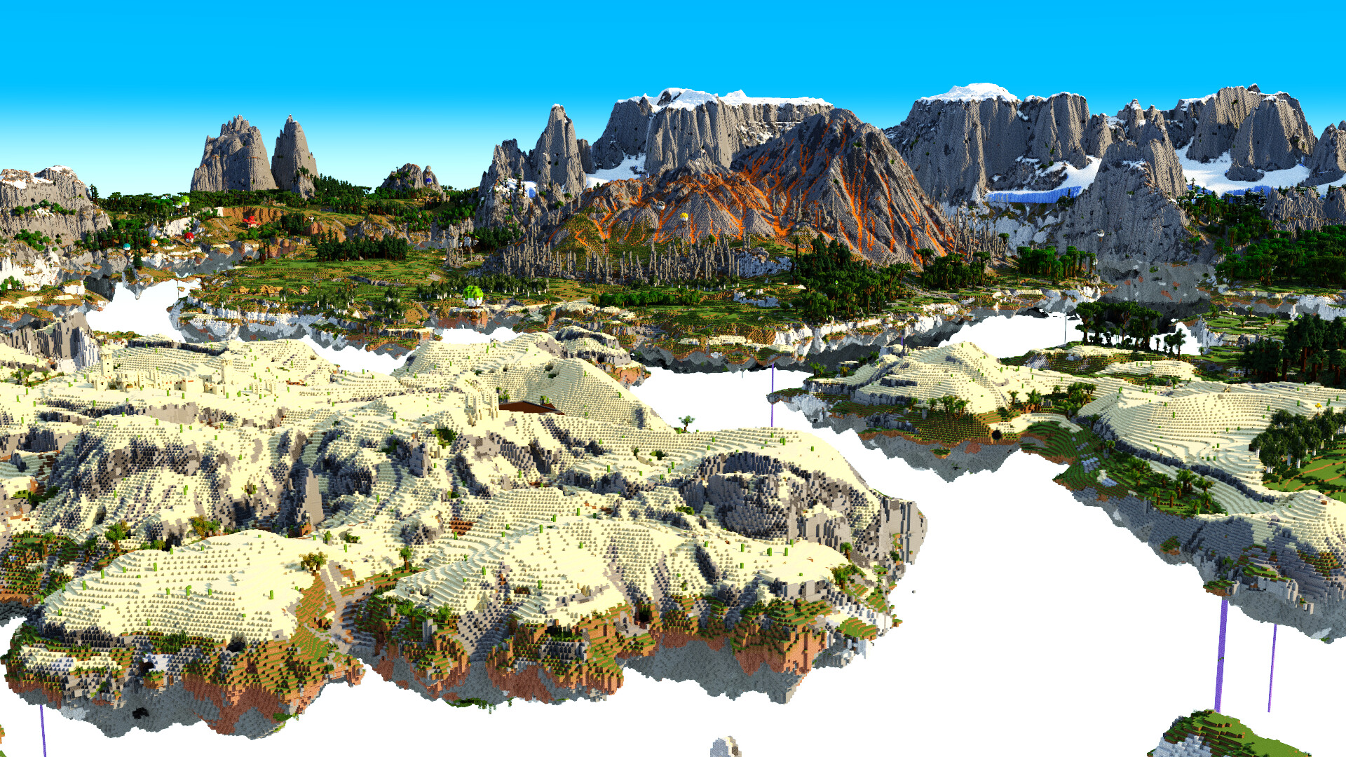 ☁ Jesolkar | 5k, Large Skyblock World [1.19+ Download, Java, Minecraft ...