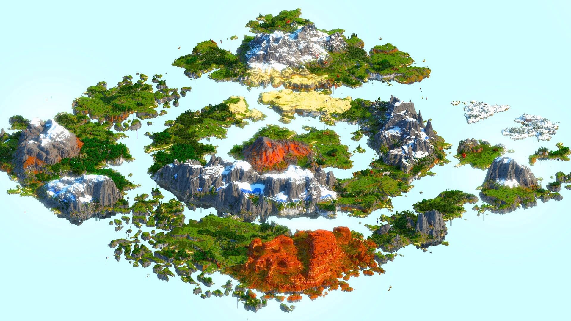 ☁ Jesolkar | 5k, Large Skyblock World [1.19+ Download, Java, Minecraft ...