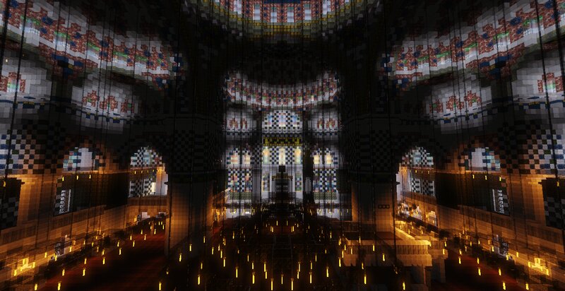 Sultan Ahmed Mosque (Blue Mosque) 2:1 scale [interior and download ...