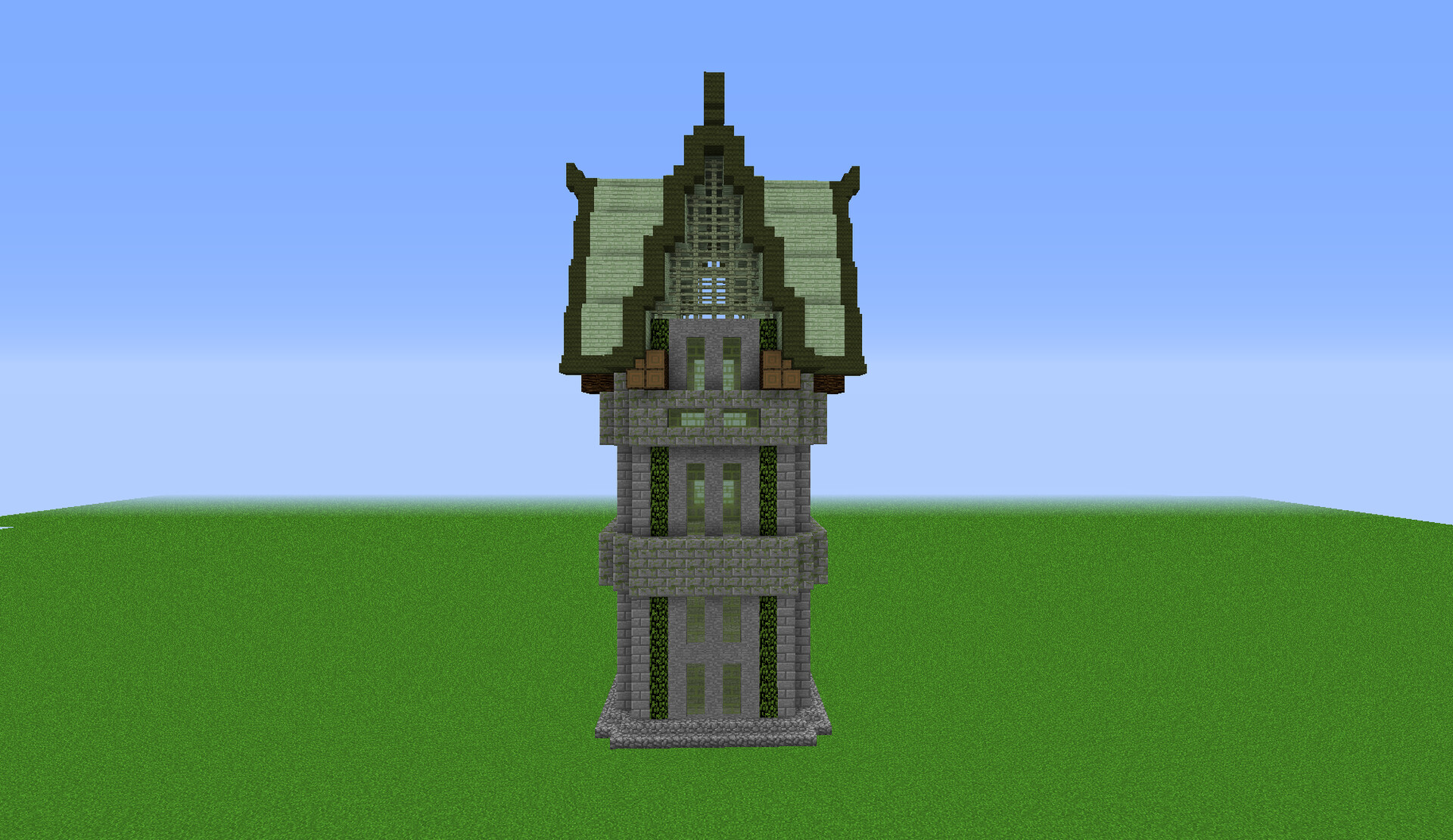 Plant tower Minecraft Map