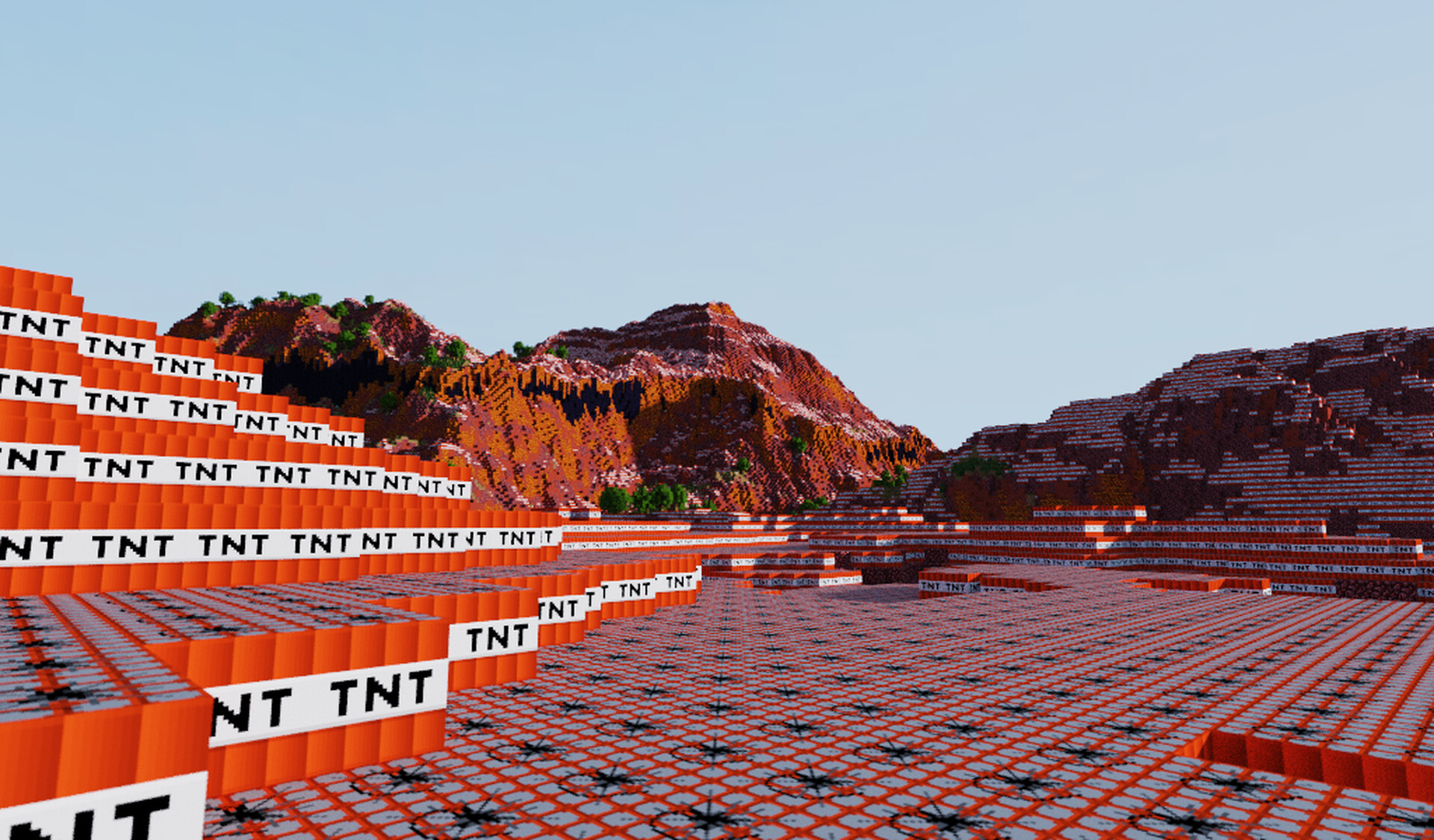 Custom TNT biome - worldpainter Minecraft Map