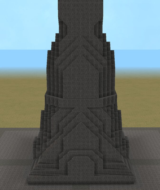Khazad-dûm - Detailed Dwarrodelf Column - 1 Minecraft Map