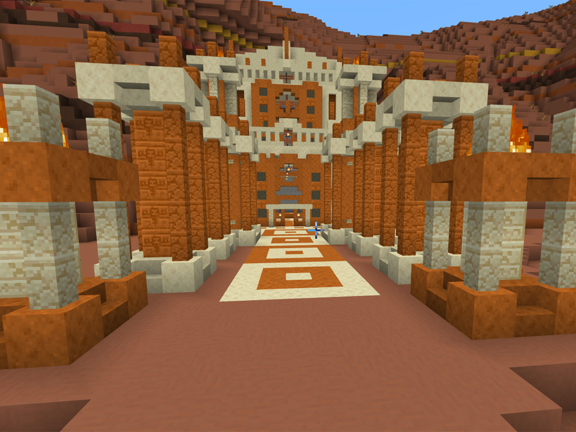Badlands Temple Minecraft Map