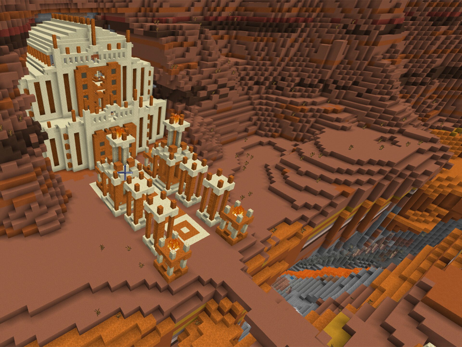 Badlands Temple Minecraft Map