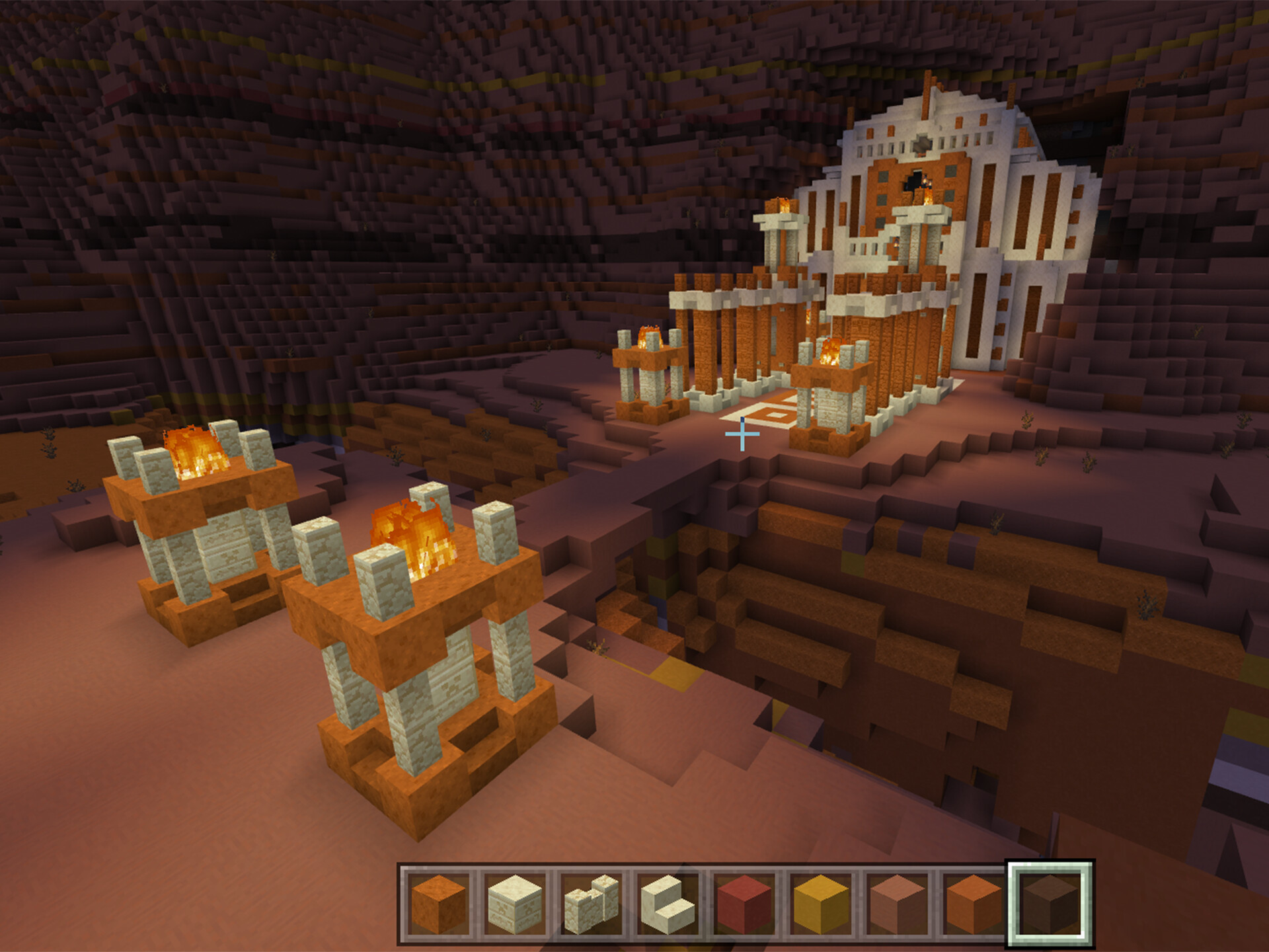Badlands Temple Minecraft Map