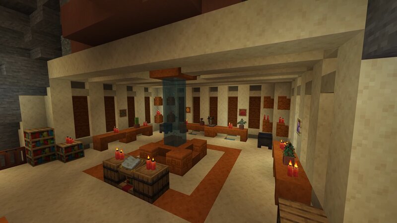 Badlands Temple Minecraft Map