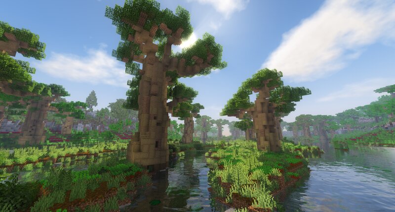 Consue Baobabs Pack Minecraft Map