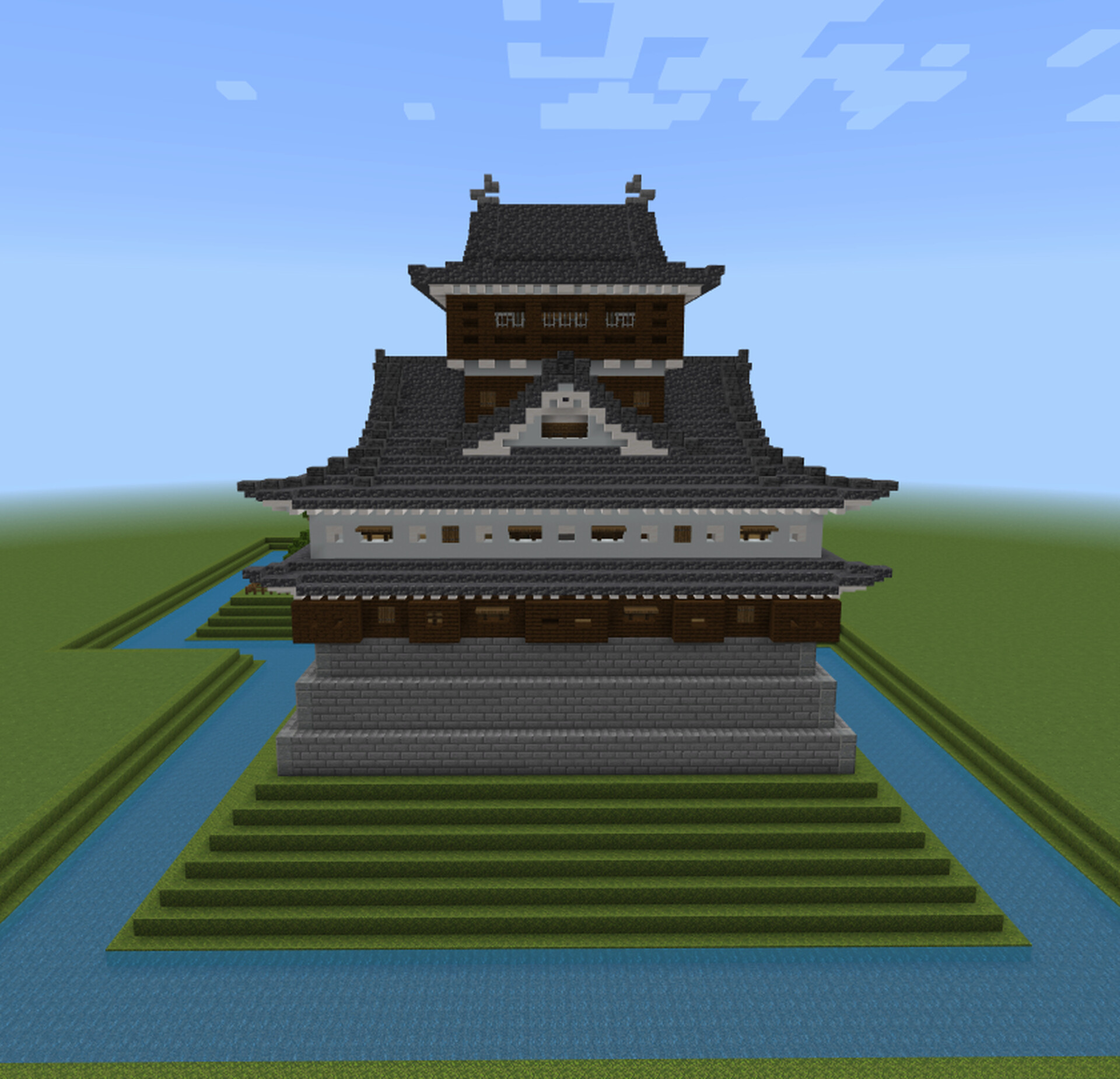 Japanese castle Minecraft Map