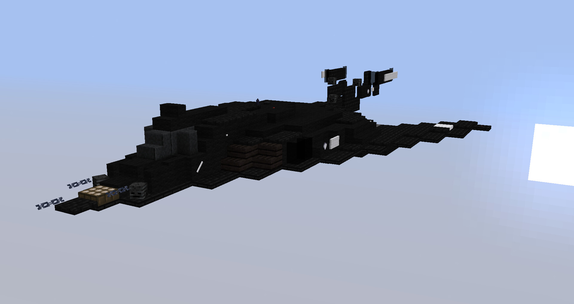 Lockheed F-117 Nighthawk 1.5:1 Minecraft Map