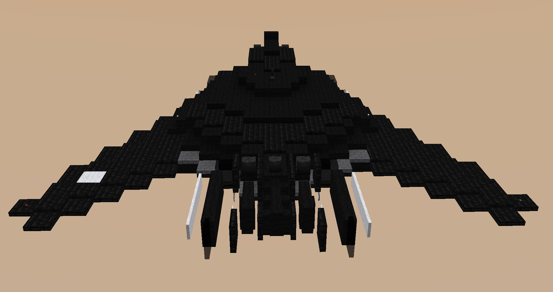 Lockheed F-117 Nighthawk 1.5:1 Minecraft Map