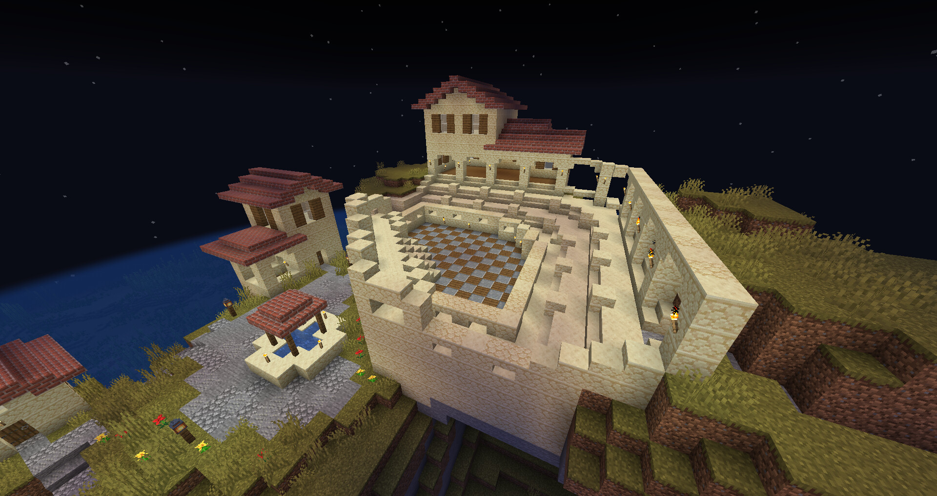 Peaceful village island Minecraft Map