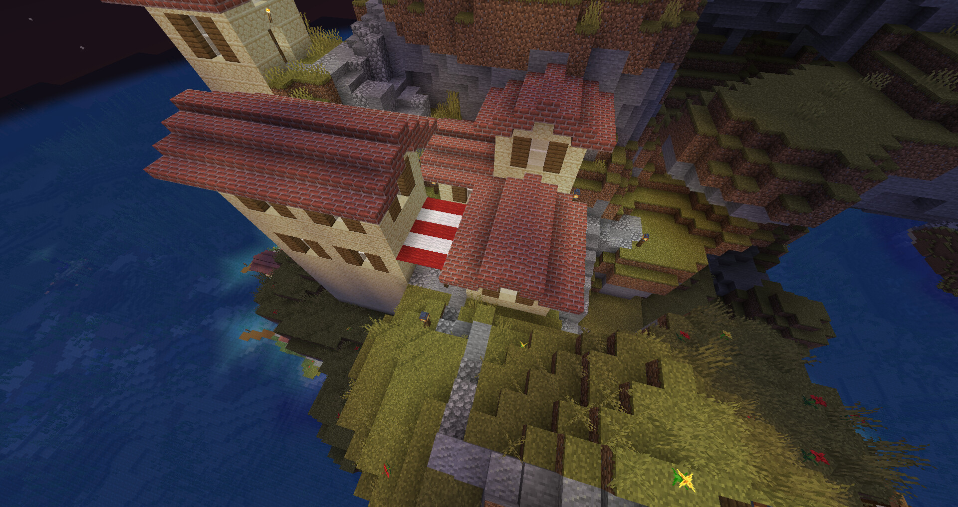 Peaceful village island Minecraft Map