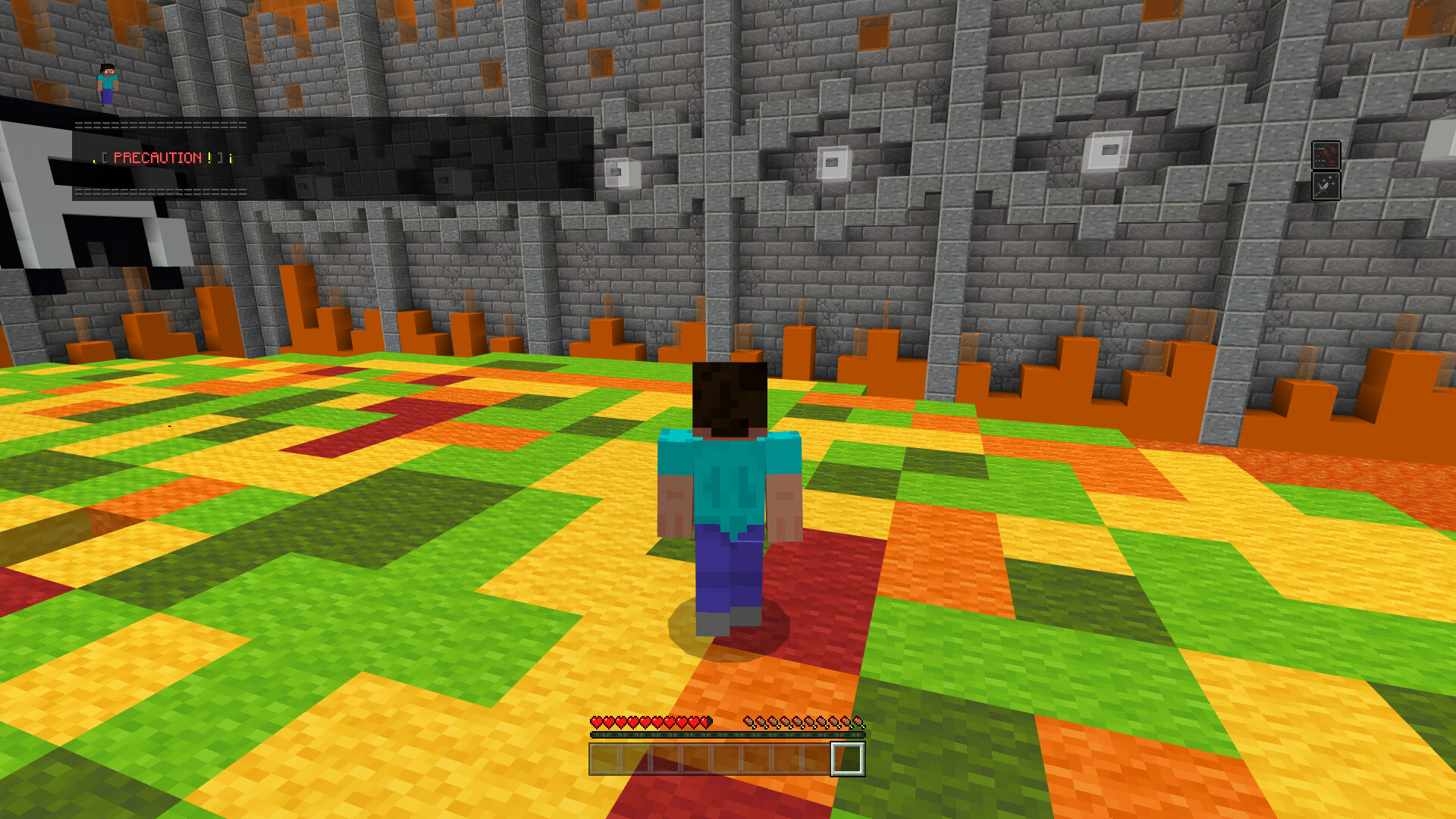 TNT RUN (MAP MINECRAFT BEDROCK) Minecraft Map