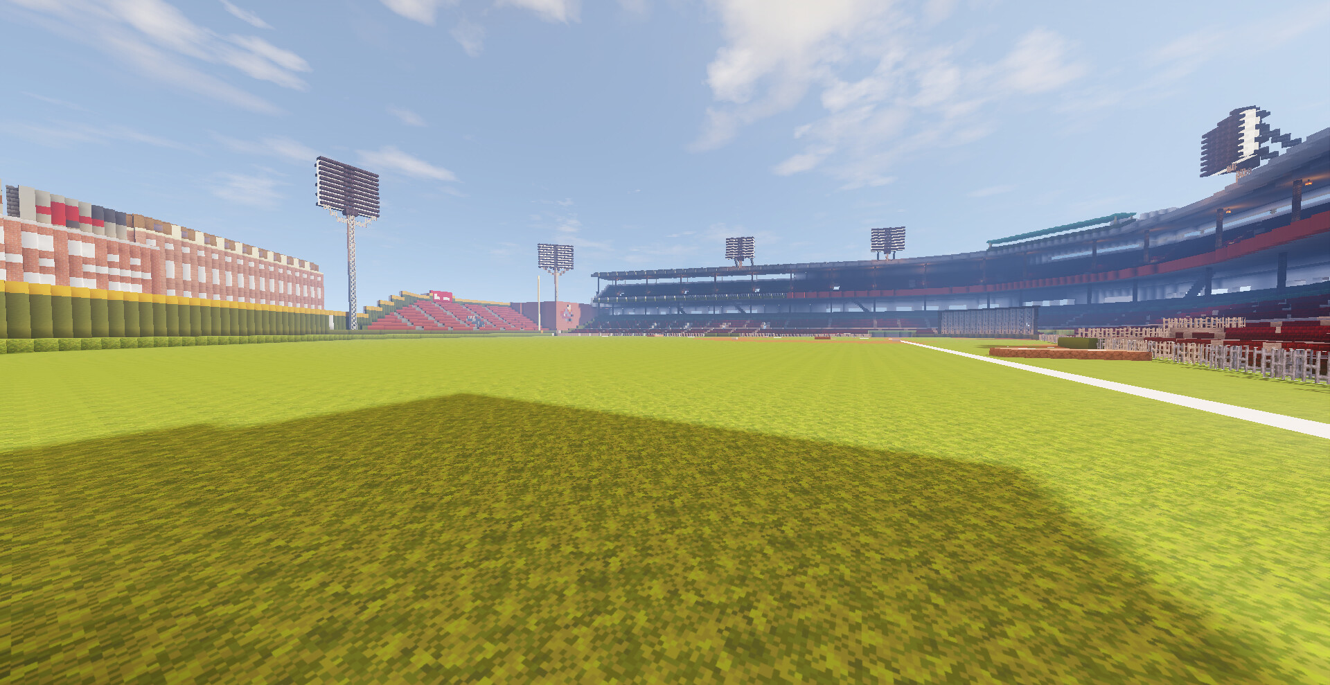 Crosley Field (Baseball Field) Minecraft Map