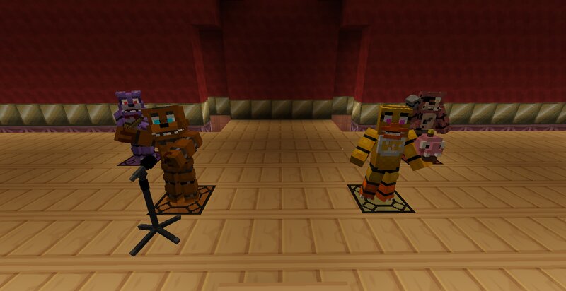 FAZ WORLD (a fnaf theme park) Minecraft Map