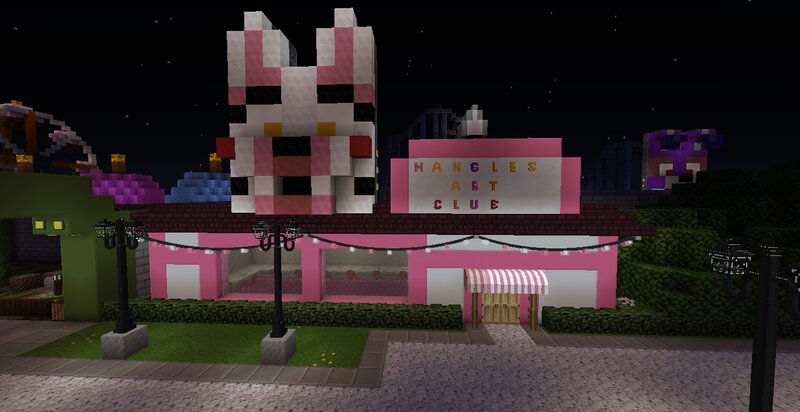 FAZ WORLD (a fnaf theme park) Minecraft Map
