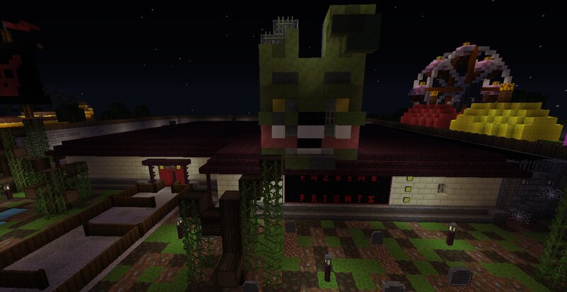 FAZ WORLD (a fnaf theme park) Minecraft Map