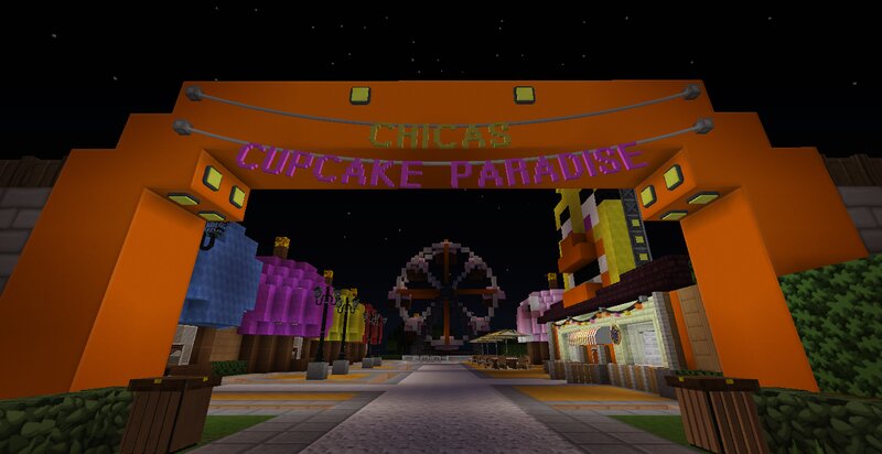 FAZ WORLD (a fnaf theme park) Minecraft Map