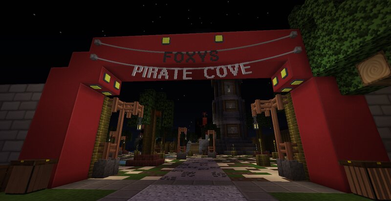 FAZ WORLD (a fnaf theme park) Minecraft Map