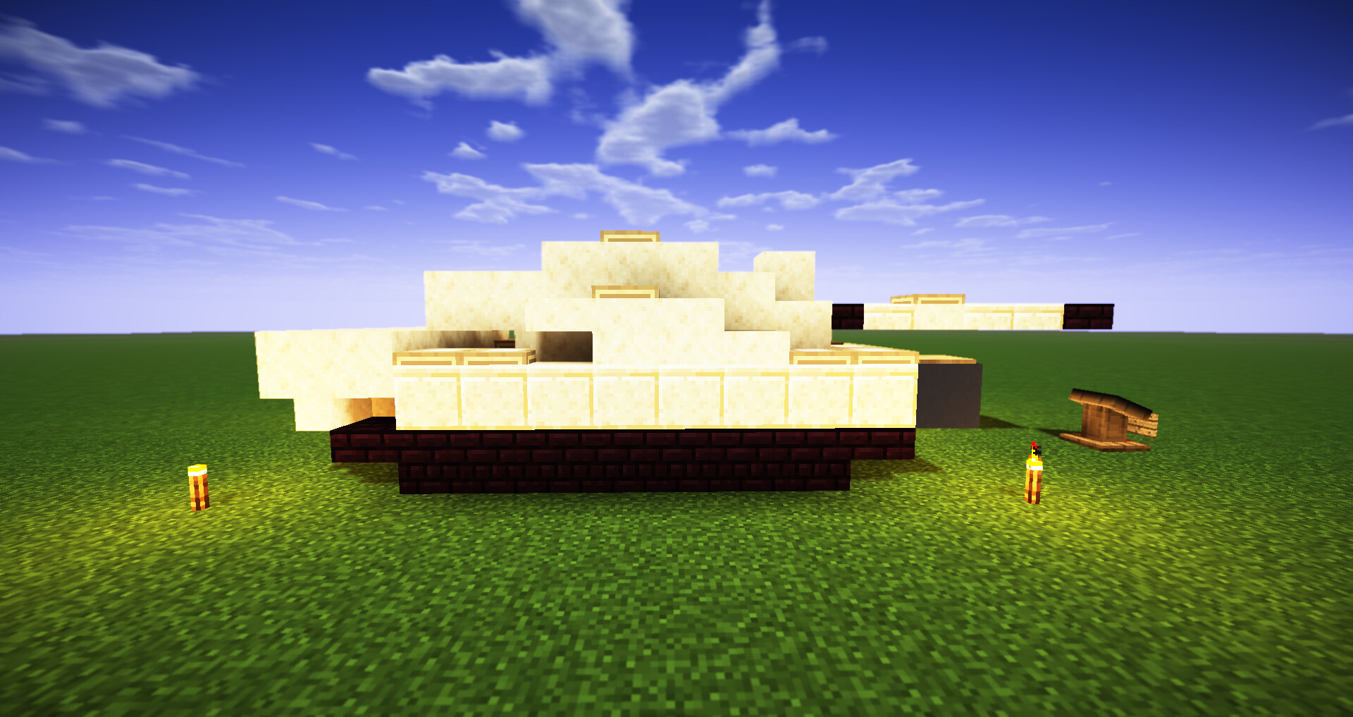 Main Battle Tank Set (1.5 Scale) Minecraft Map
