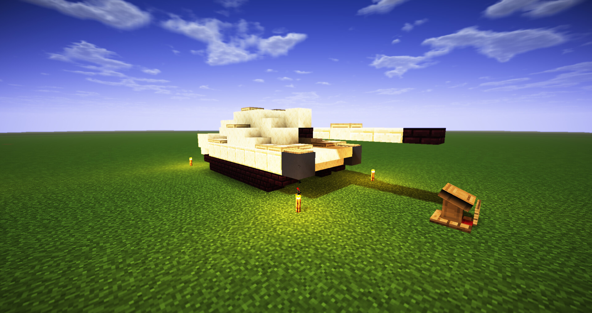 Main Battle Tank Set (1.5 Scale) Minecraft Map