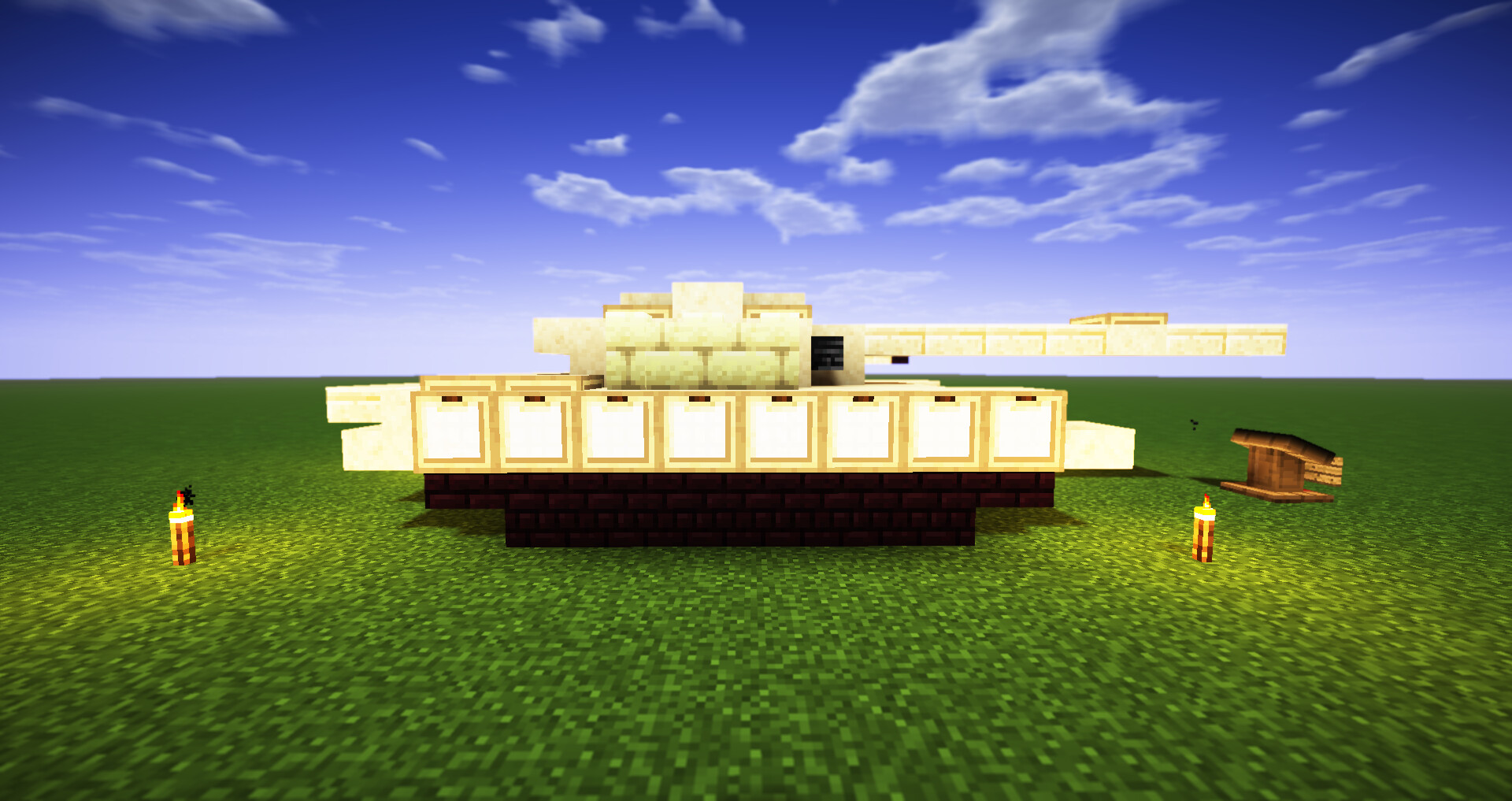 Main Battle Tank Set (1.5 Scale) Minecraft Map
