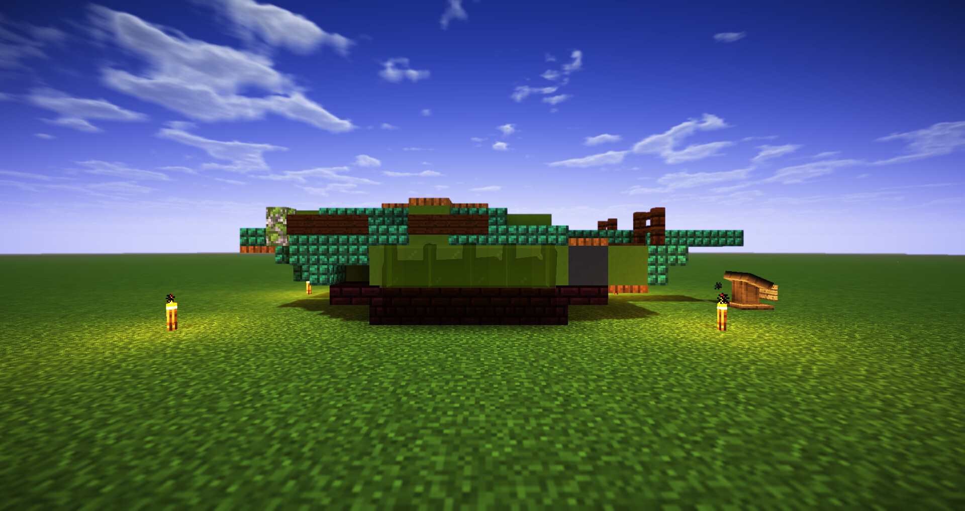 Main Battle Tank Set (1.5 Scale) Minecraft Map