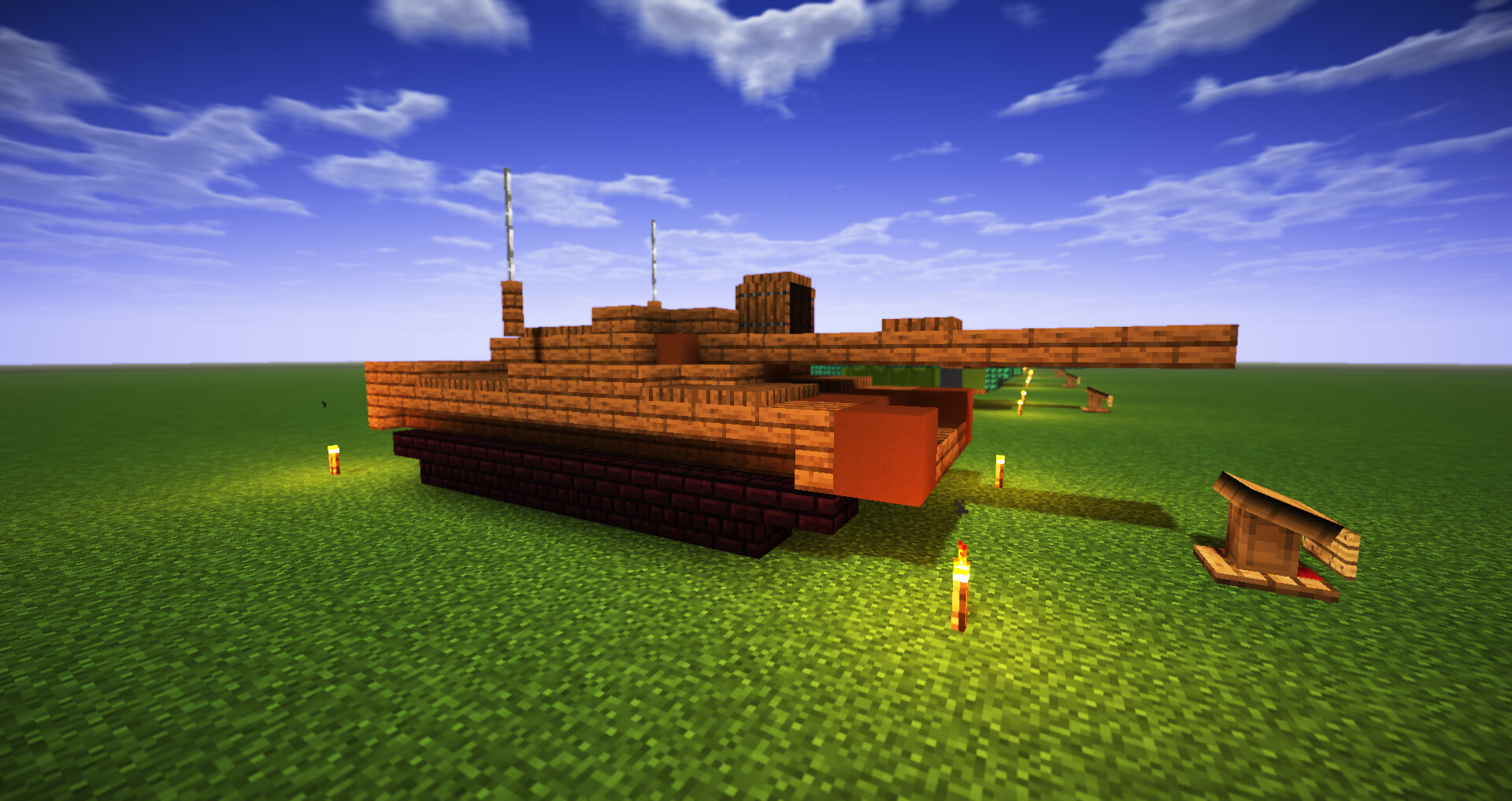 Main Battle Tank Set (1.5 Scale) Minecraft Map