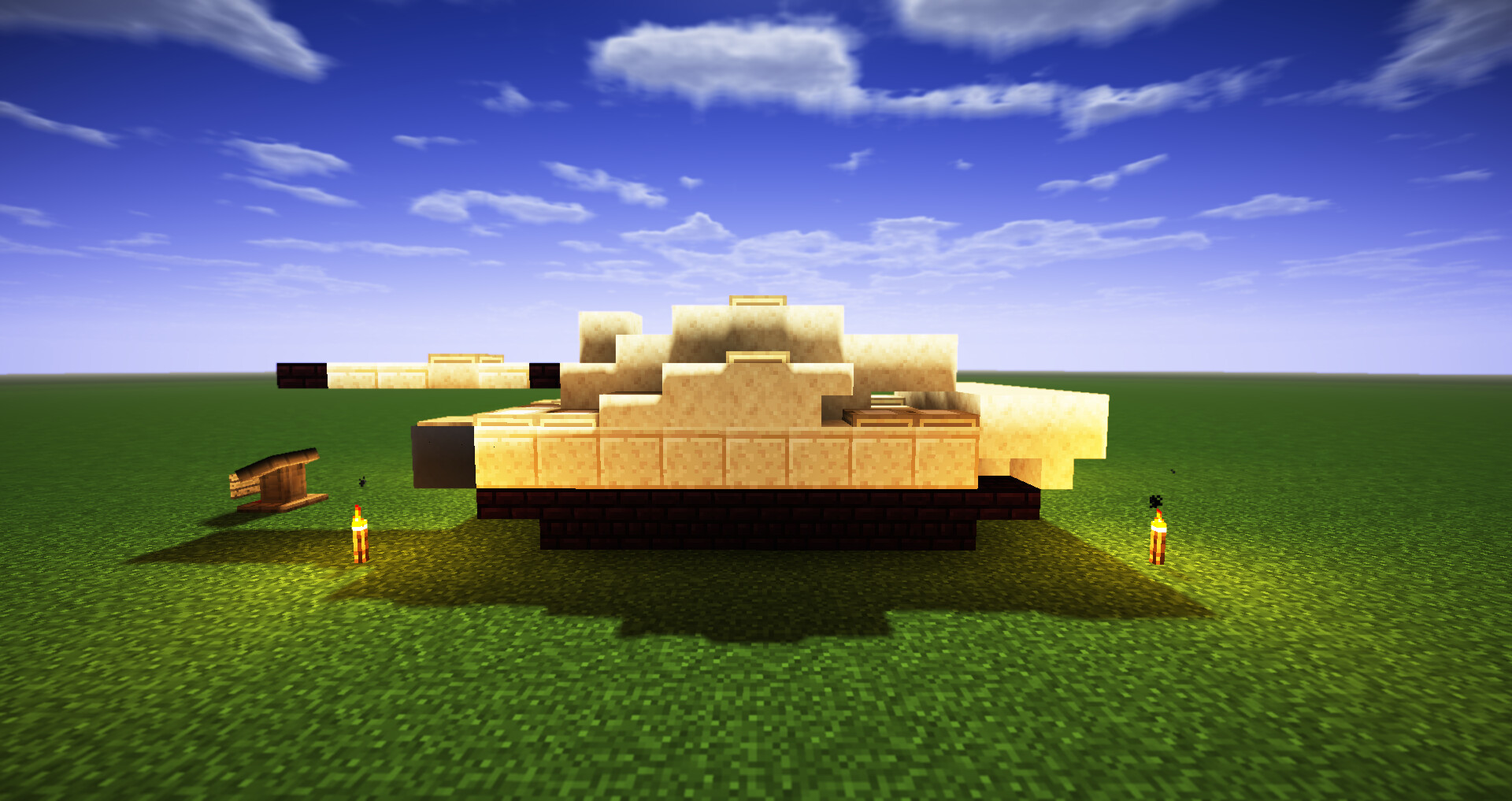 Main Battle Tank Set (1.5 Scale) Minecraft Map