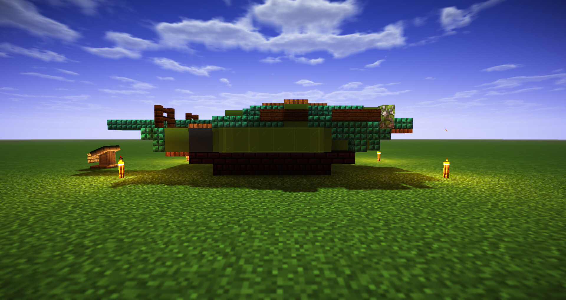 Main Battle Tank Set (1.5 Scale) Minecraft Map