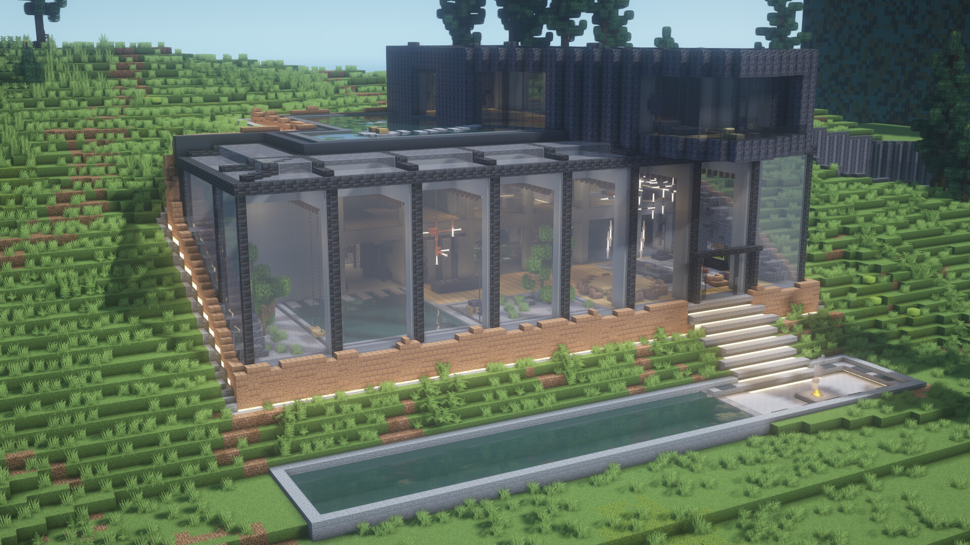 Modern Luxury House Minecraft Map