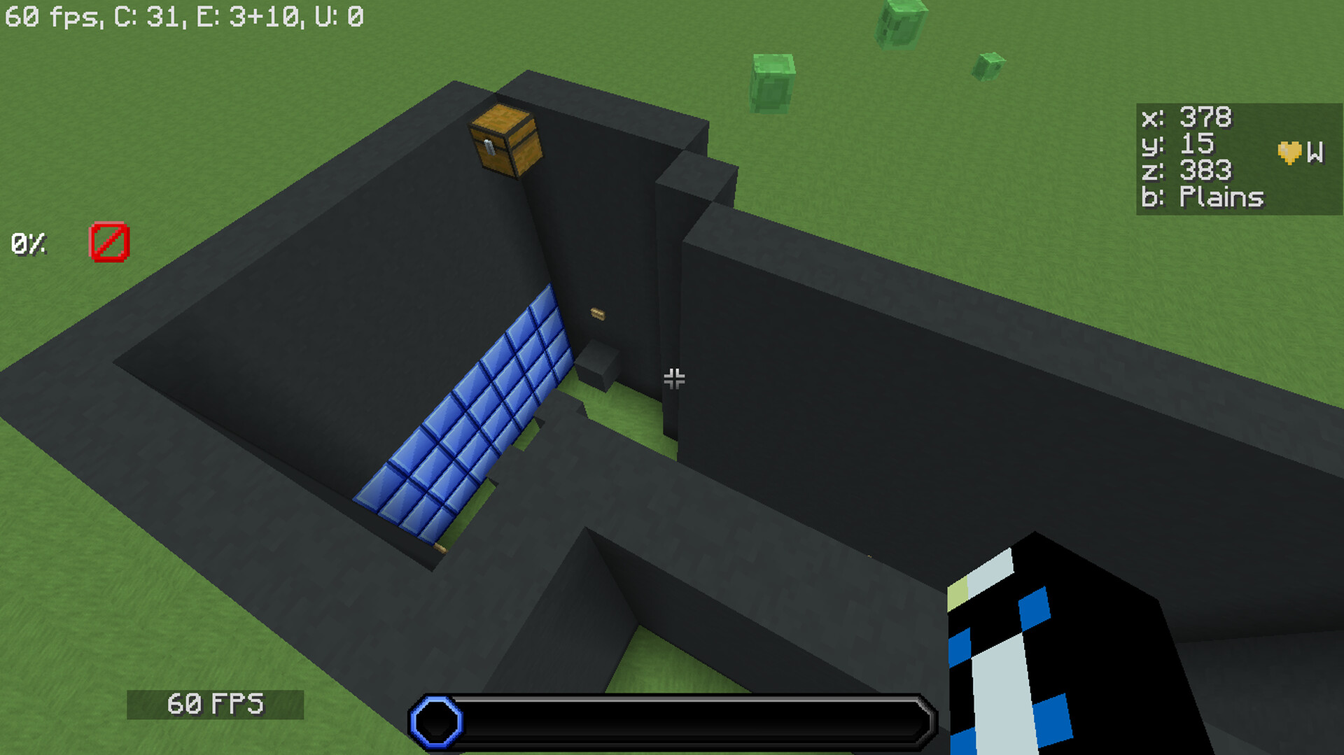 find the button Minecraft Map