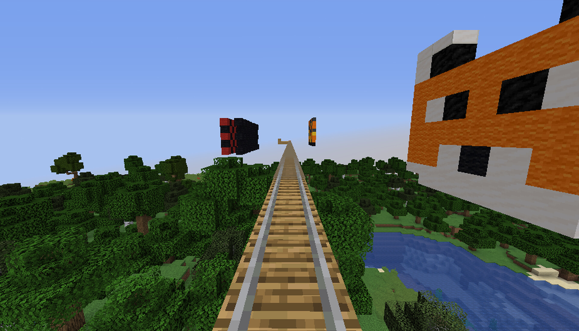 The PixArt Coaster! Minecraft Map