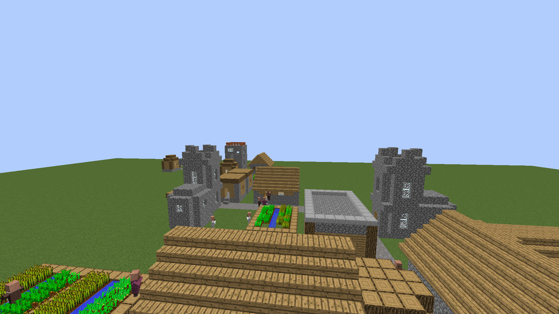 Village City Minecraft Map