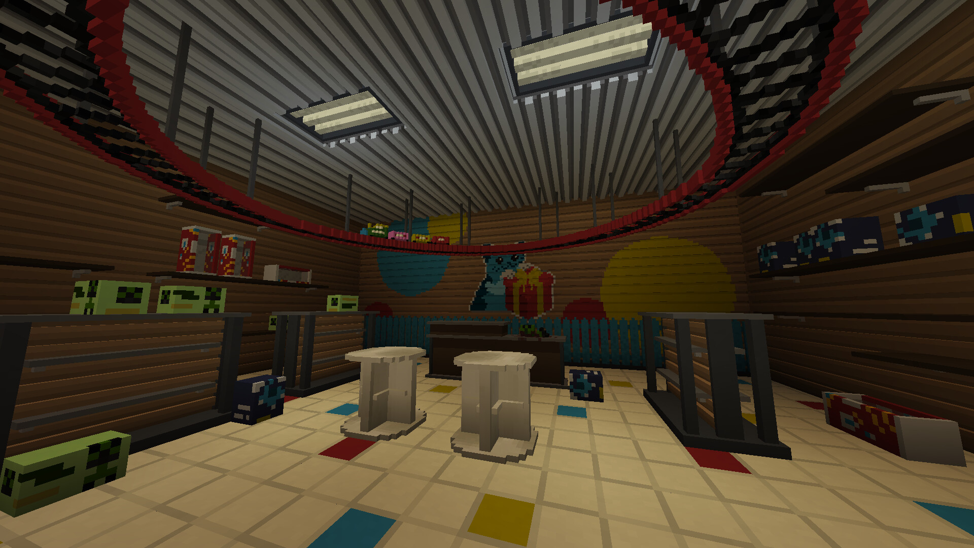 Poppy Playtime Chapter 1: A Tight Squeeze | Chisel and Bits Map Minecraft Map