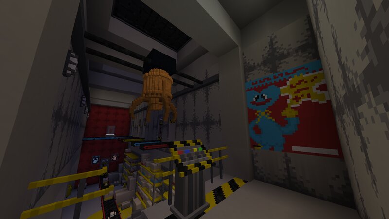 Poppy Playtime Chapter 1: A Tight Squeeze | Chisel and Bits Map Minecraft Map