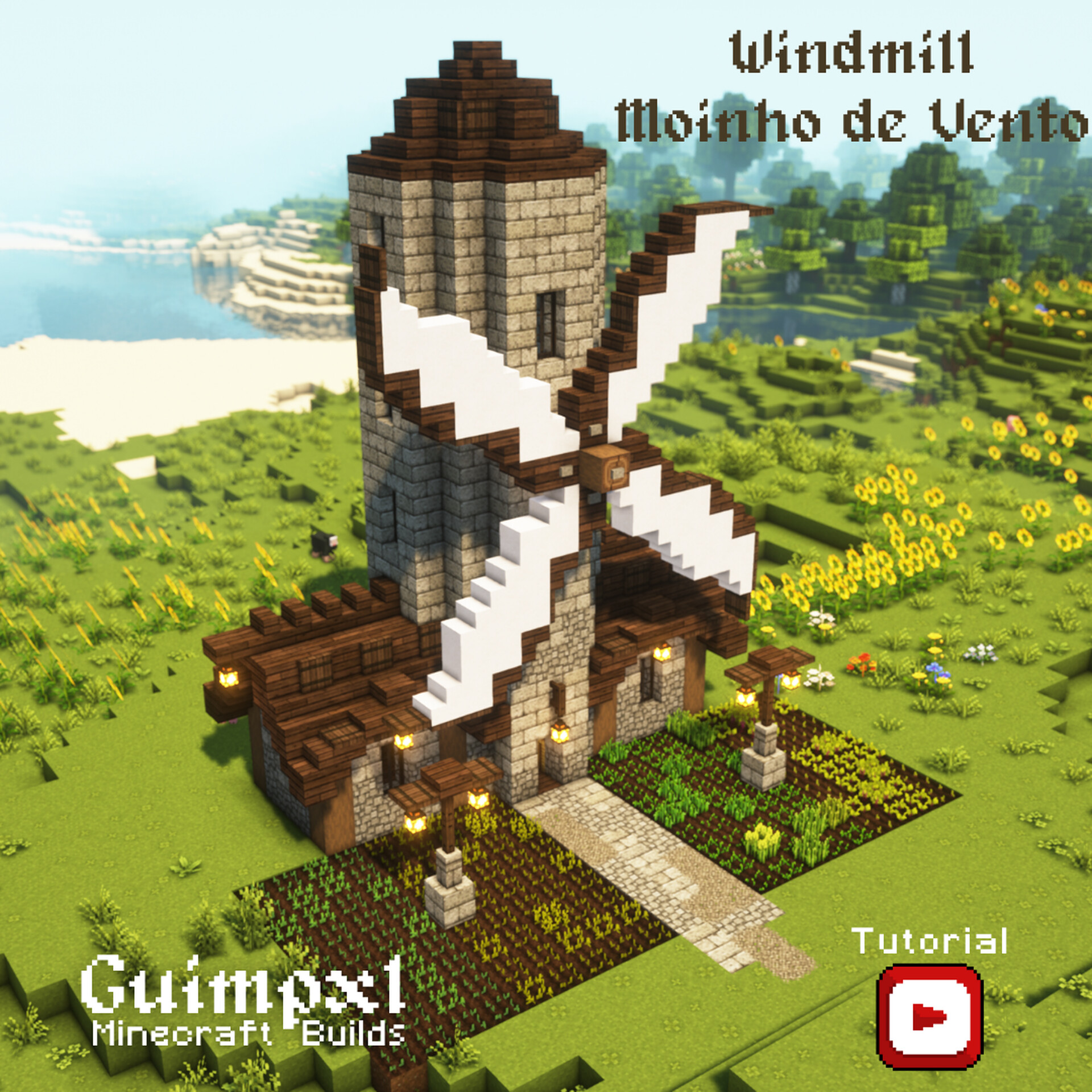 Windmill by Guimpxl Minecraft Map